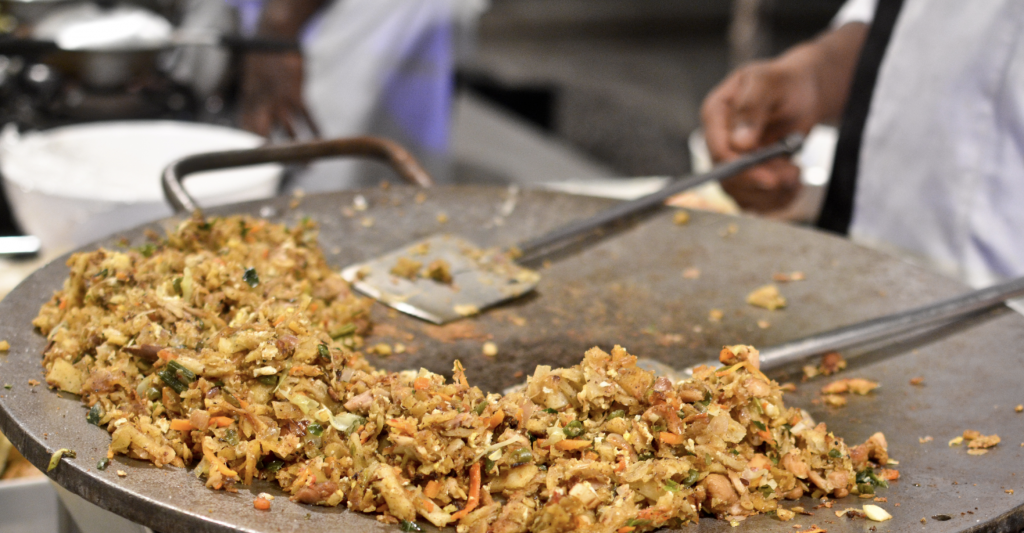 Tamilische Spezialität: Kothu Rotti